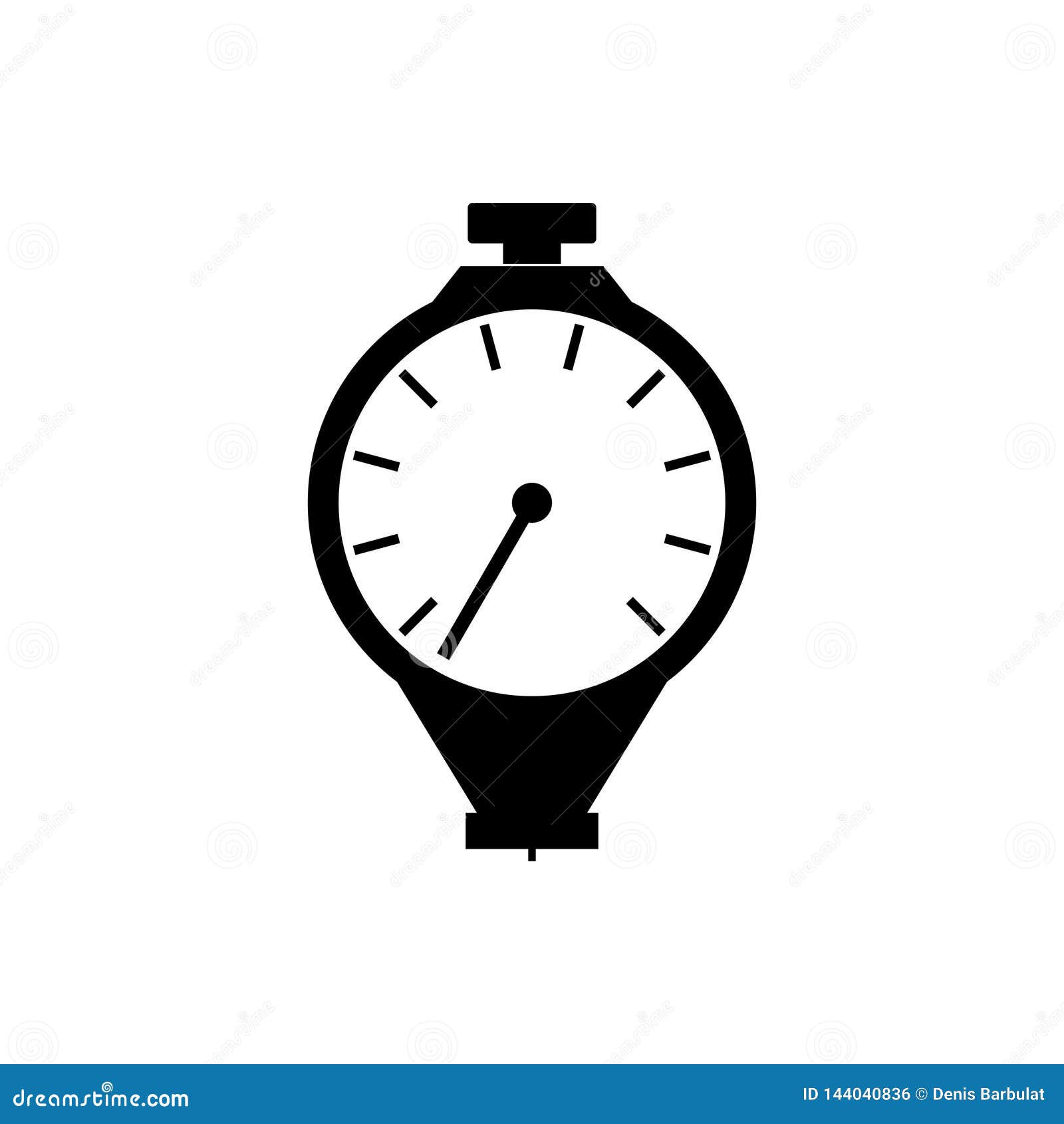 Durometer, Hardness Measuring Device Icon Stock Vector - Illustration of icon, mechanical: 144040836