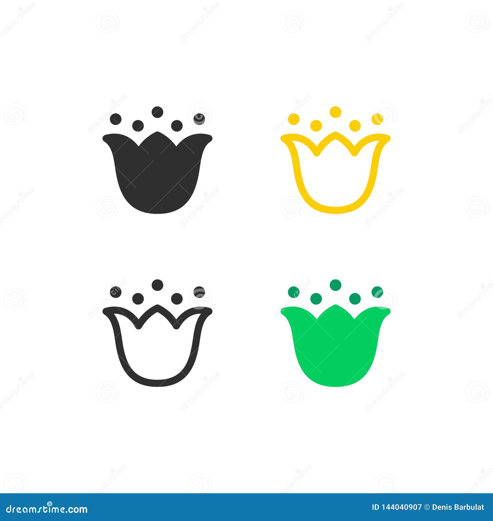 Flower pollen powder stock vector. Illustration of powder - 144040907