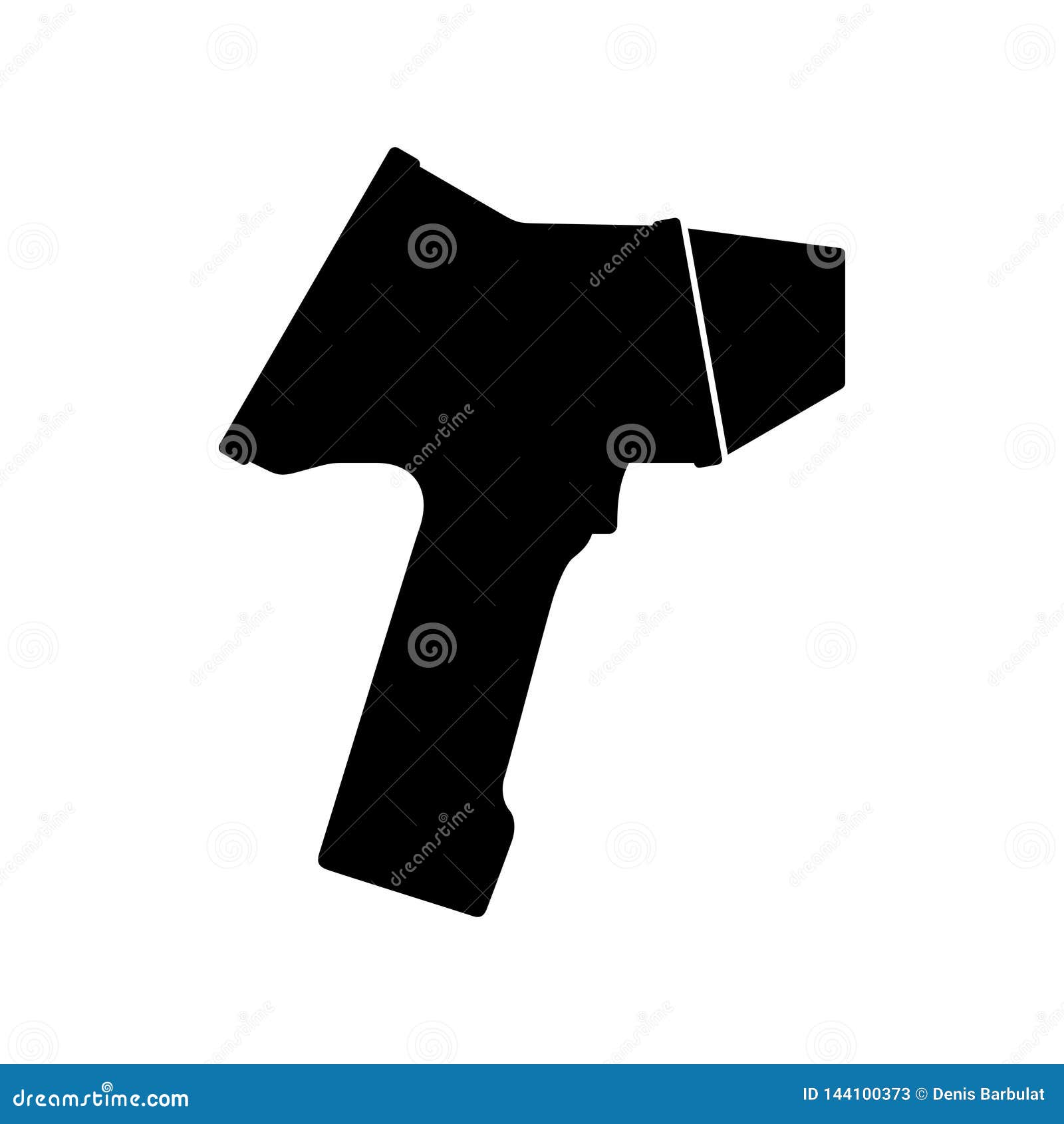 Handheld Materials Metal Analyzer Stock Vector - Illustration of object ...