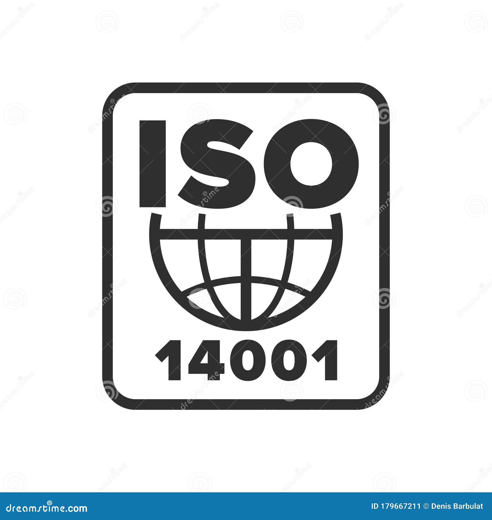 International Organization for Standardization 14001 Symbol Stock ...