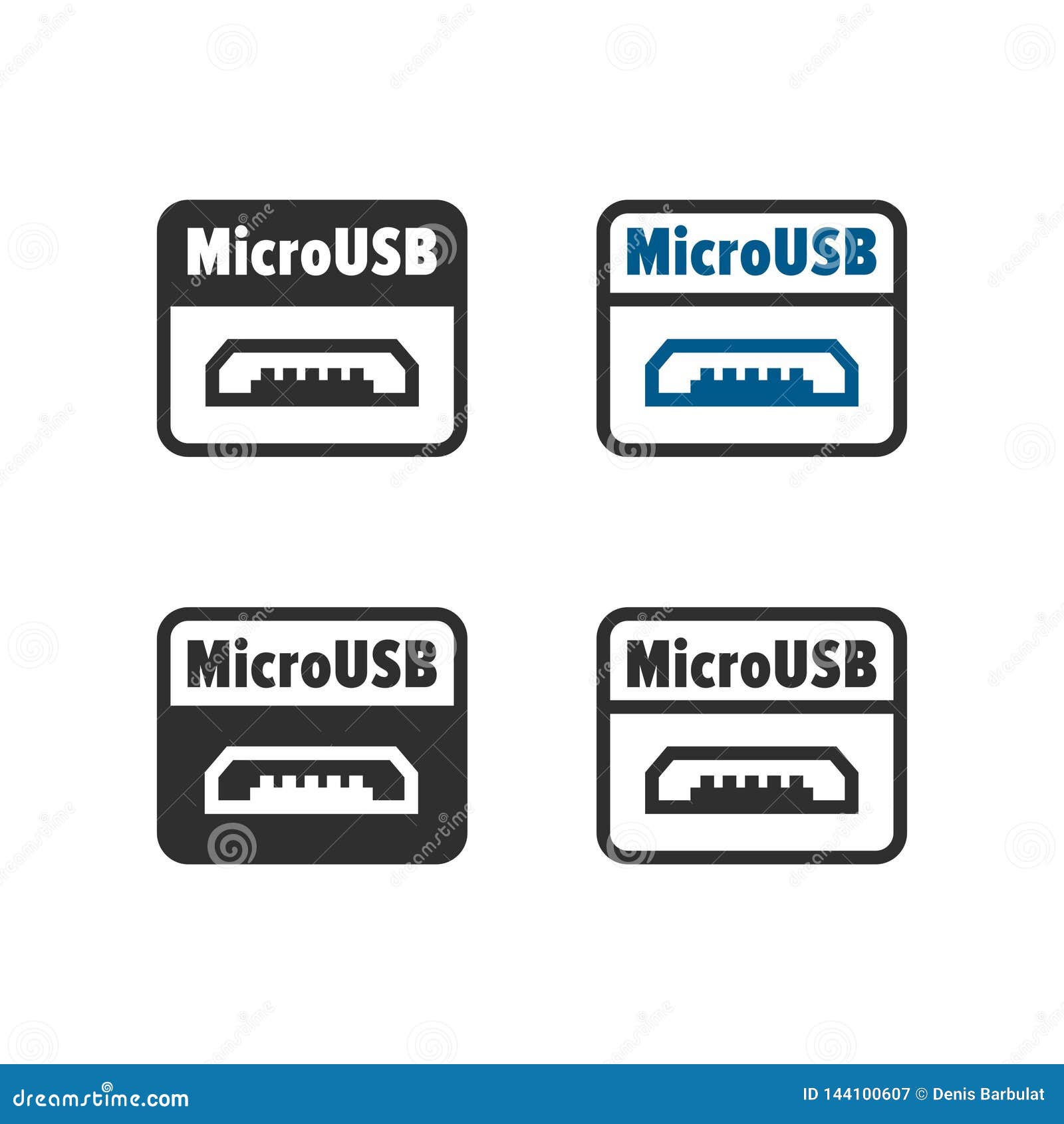 Micro Usb Icon Stock Illustrations – 2,404 Micro Usb Icon Stock ...