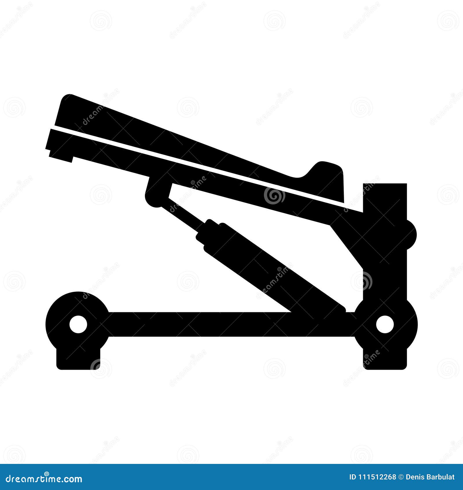 Mini stepper stock vector. Illustration of fitness, vector - 111512268