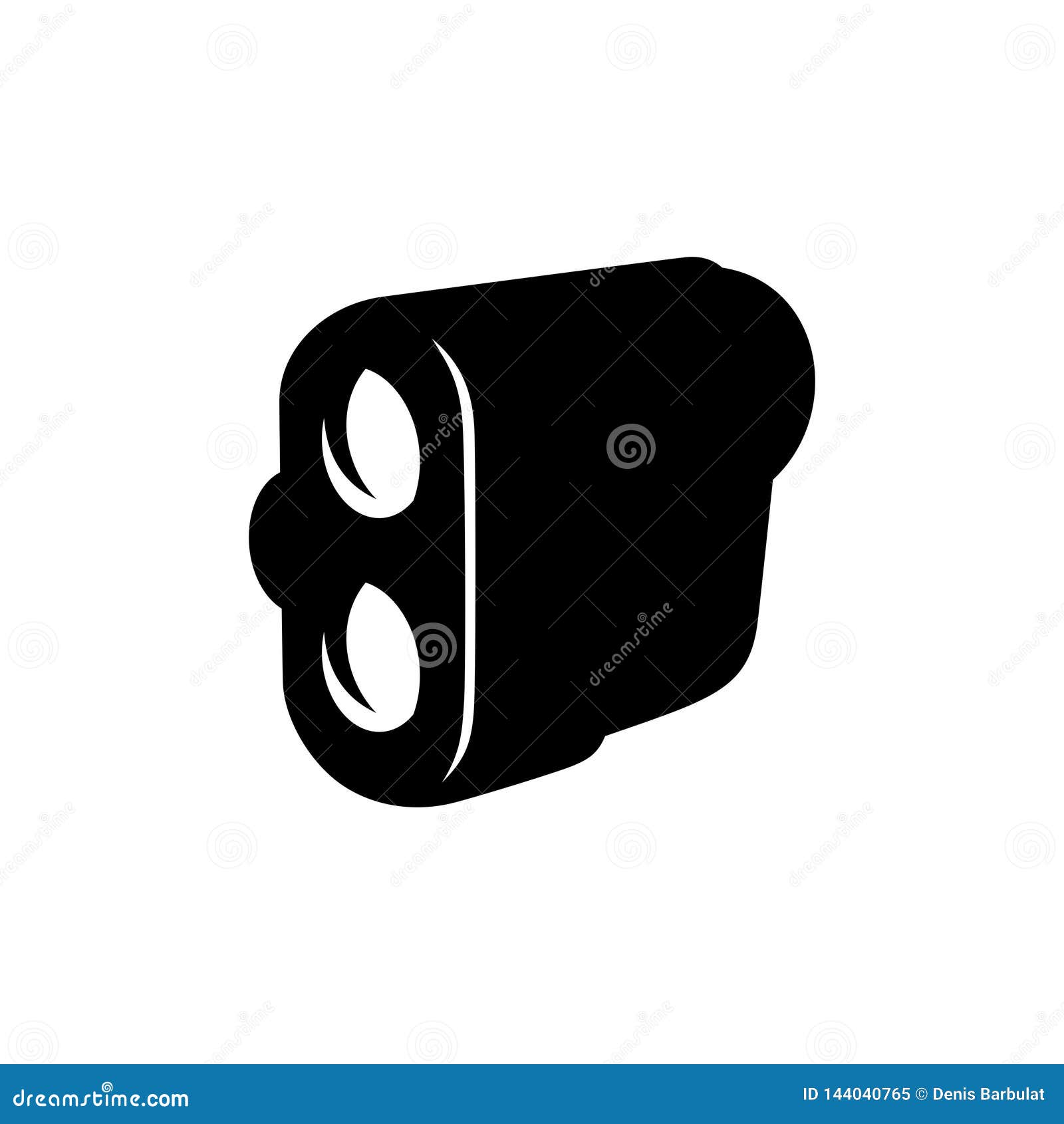 Rangefinder device icon stock vector. Illustration of finder - 144040765