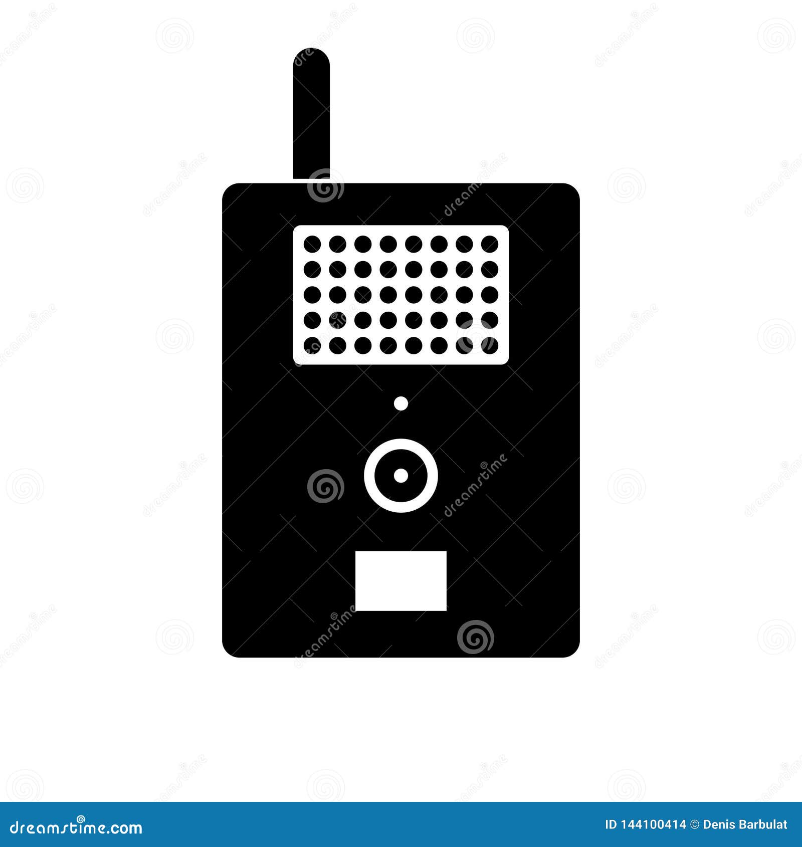 Remotely Activated Camera Trap Stock Vector - Illustration of equipment ...