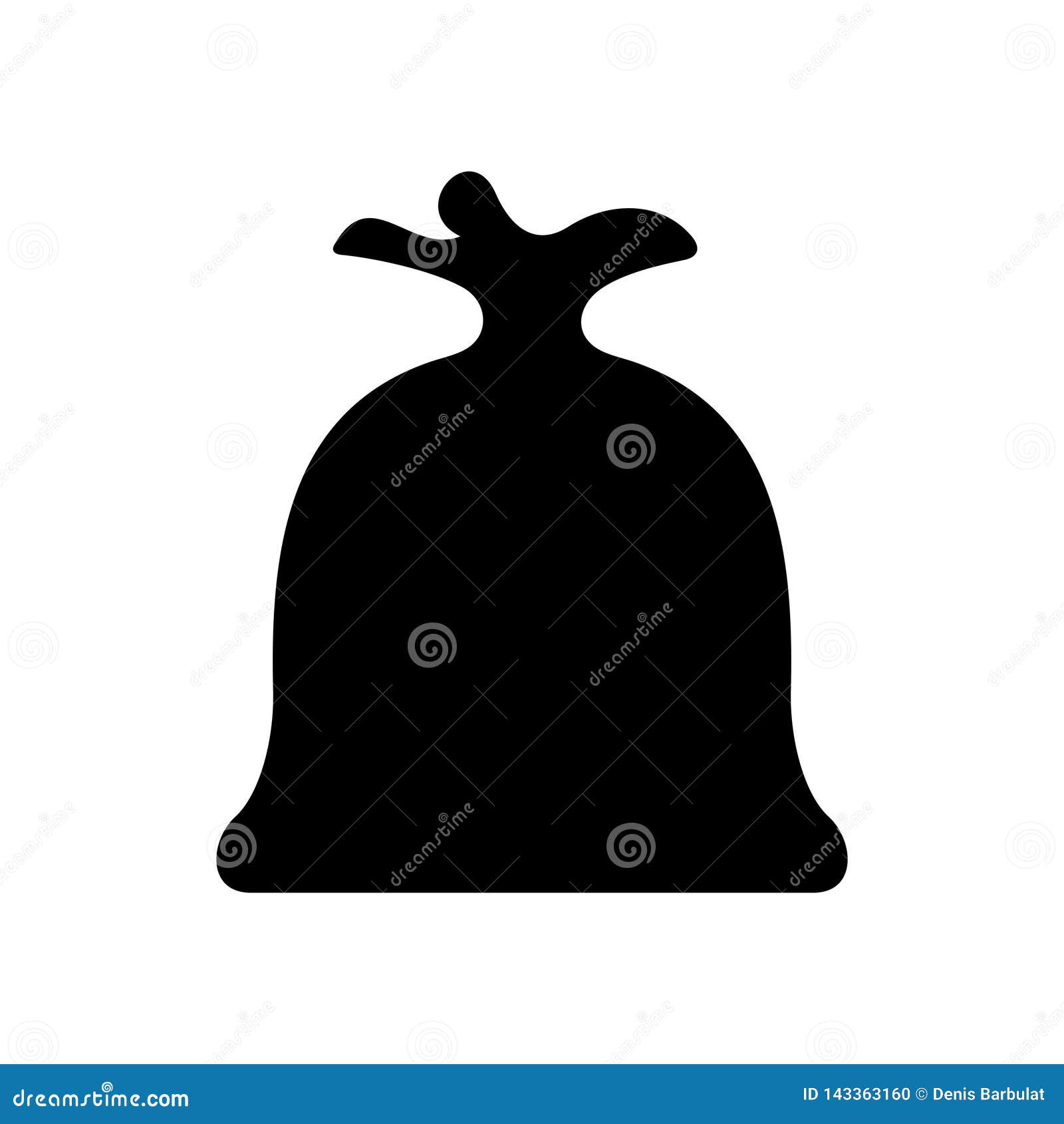 Sack stock vector. Illustration of icon, farm, market - 143363160