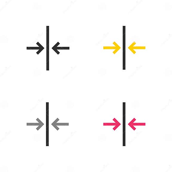 Surface thickness symbol stock vector. Illustration of icon - 144100502