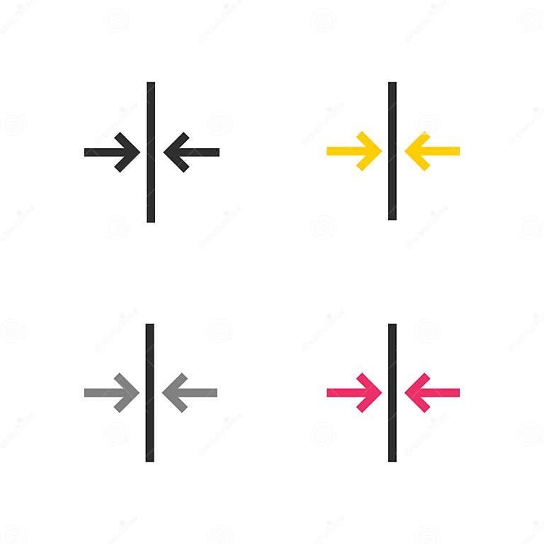 Surface thickness symbol stock vector. Illustration of icon - 144100502