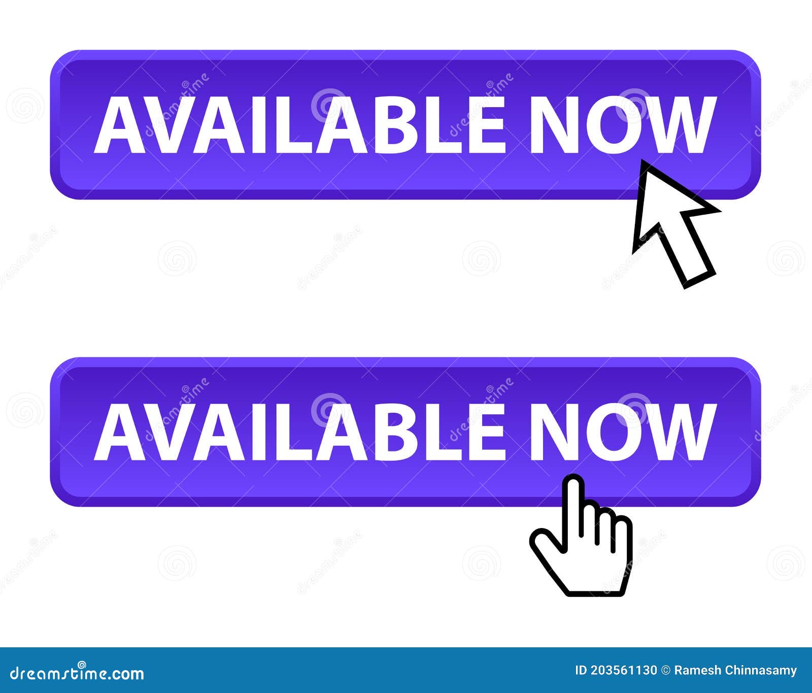 Available now button stock vector. Illustration of buttons - 203561130
