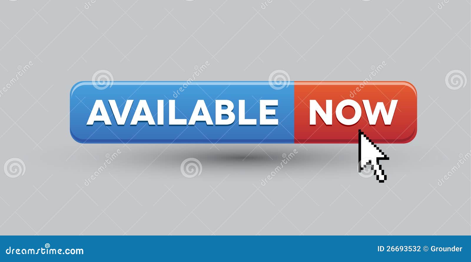 Available now stock vector. Illustration of promotion - 26693532