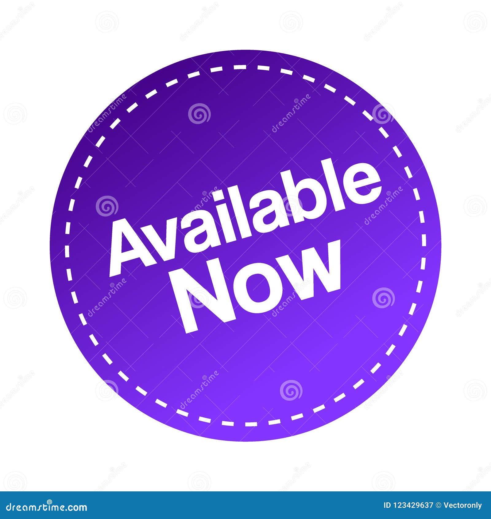 Available now stock illustration. Illustration of isolated - 123429637