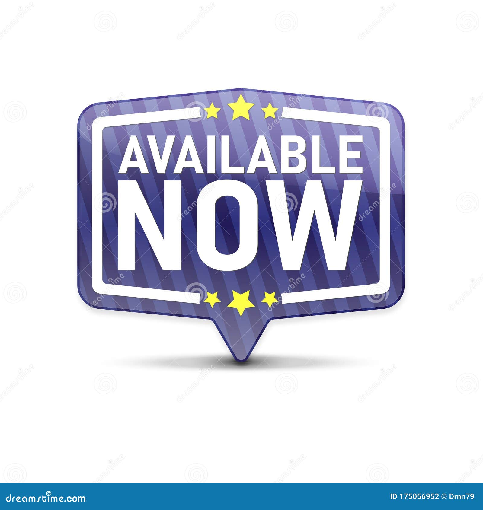 Available Now Glossy Bubble, Vector Illustration on a White Background ...