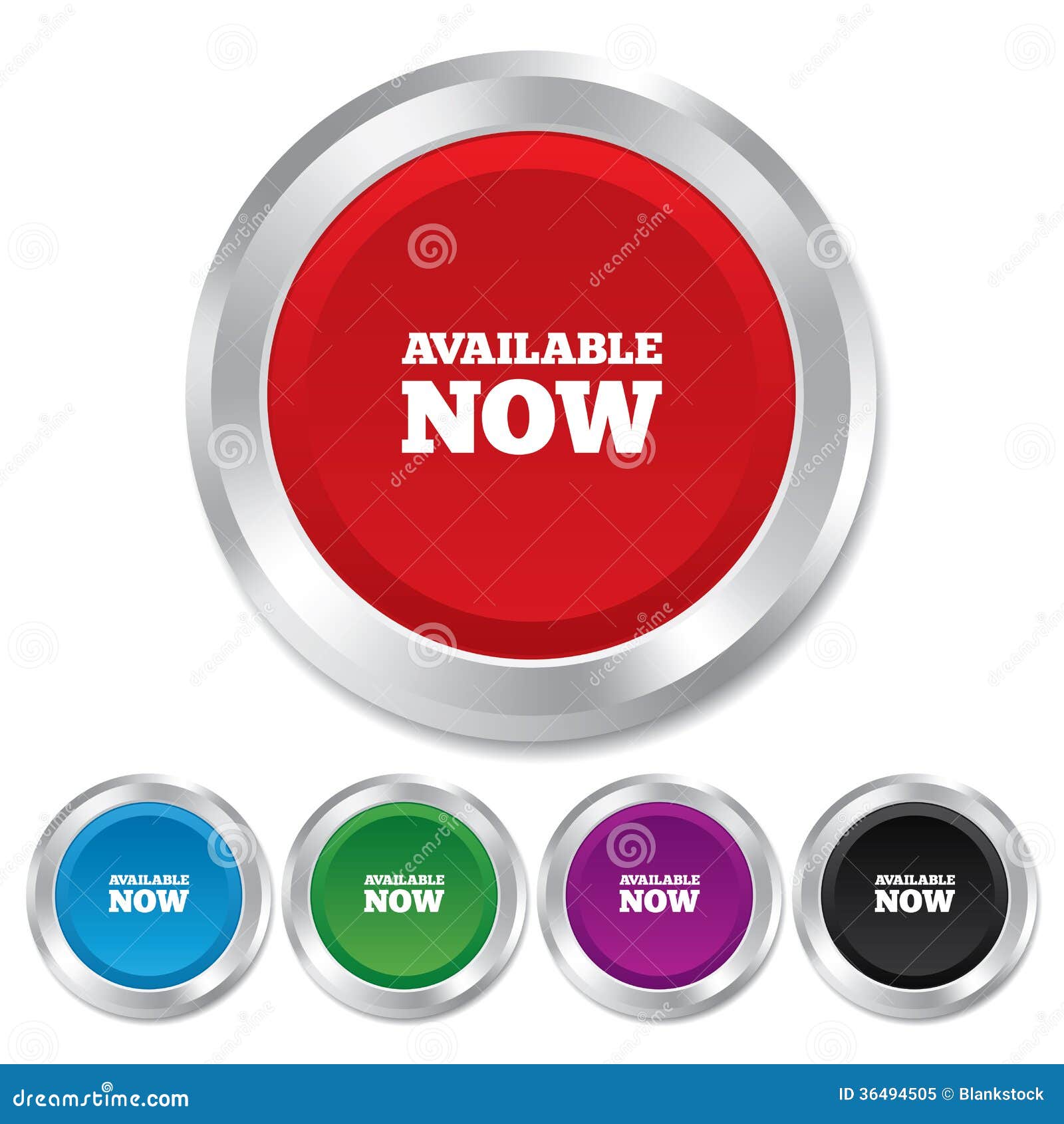 Available Now Icon. Shopping Button. Stock Vector - Illustration of ...