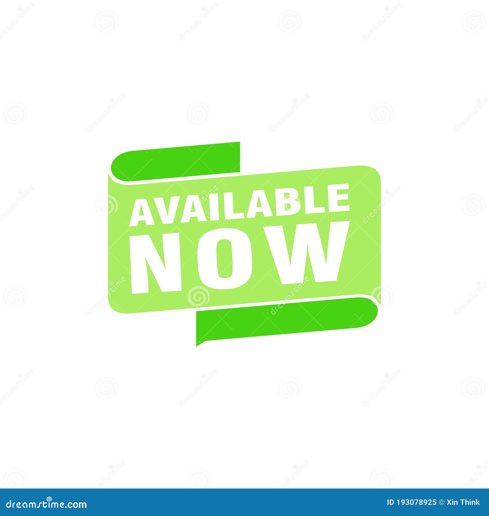 Available Now Label, Badge, Seal or Burst Flat Vector Icon for Apps and ...