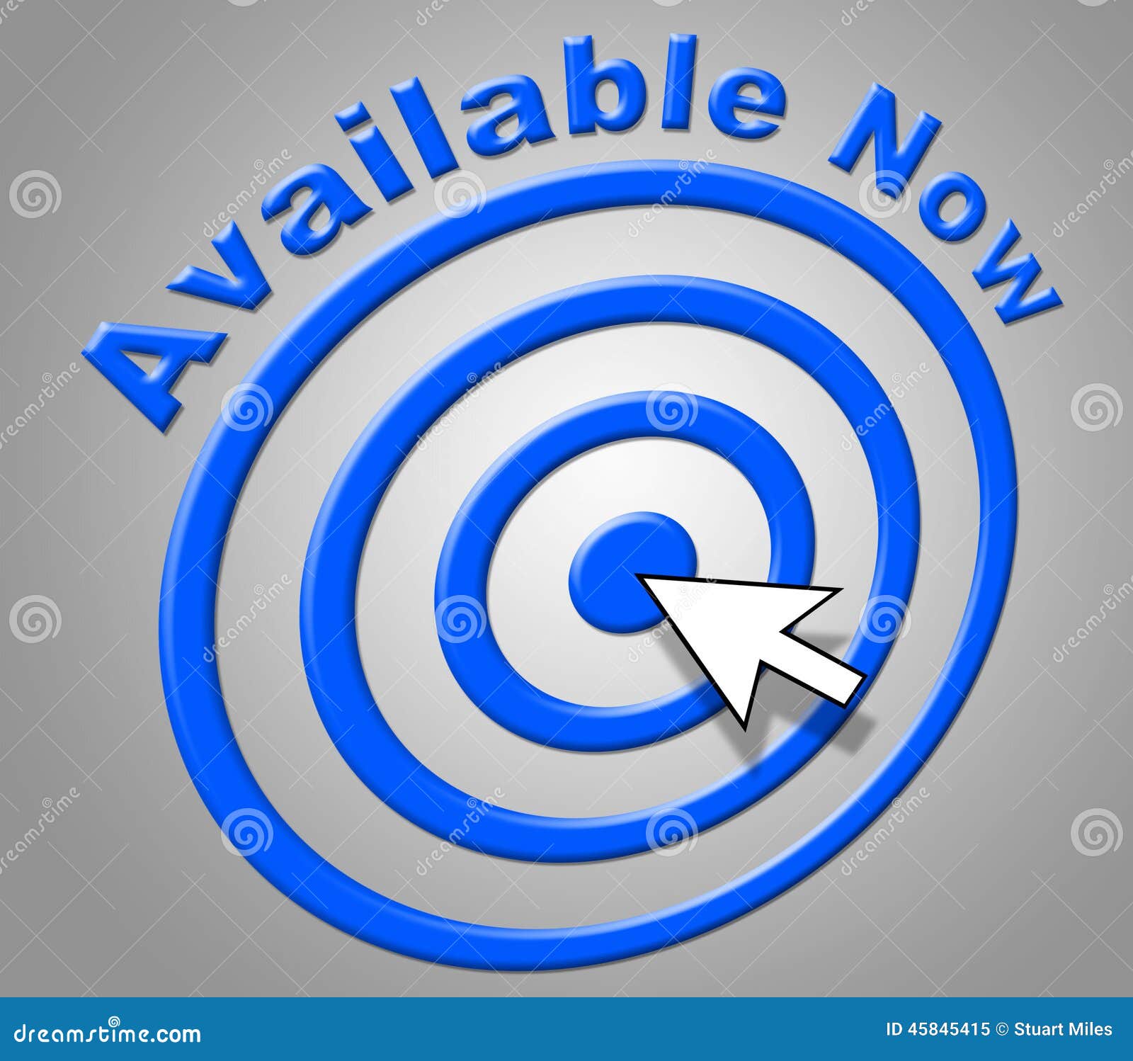 Available Now Means at the Moment and Accessible Stock Illustration ...