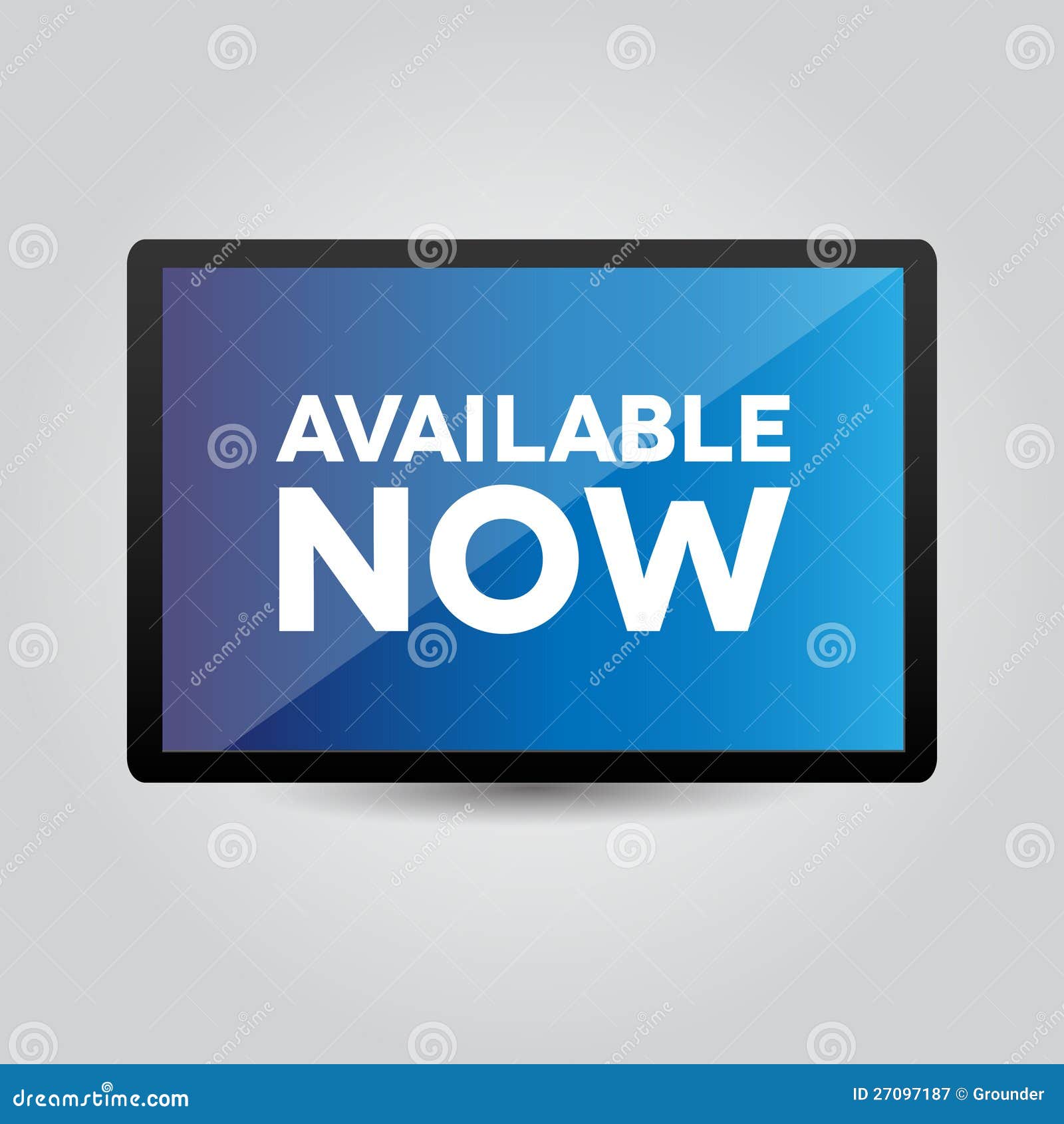 Available now on screen stock vector. Illustration of banner - 27097187