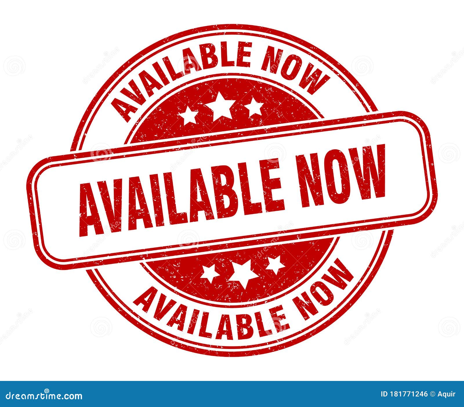 Available Now Stamp. Available Now Round Grunge Sign Stock Vector ...