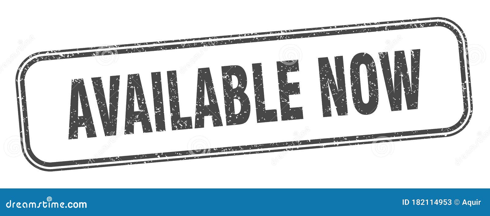 Available Now Stamp. Available Now Square Grunge Sign Stock Vector ...