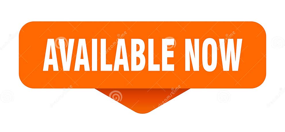 Available Now Sticker. Available Now Sign on Transparent Background ...