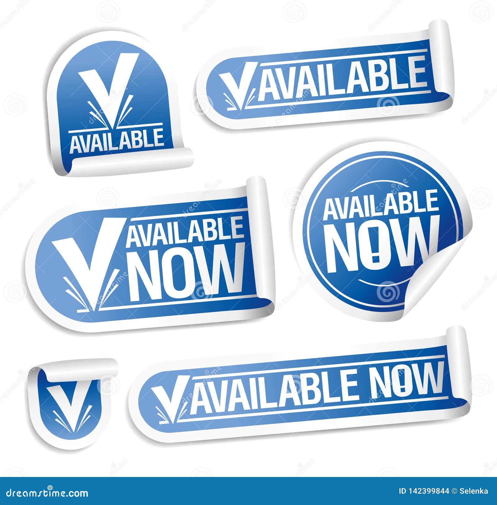 USB Available And USB Not Available Stickers Cartoon Vector ...