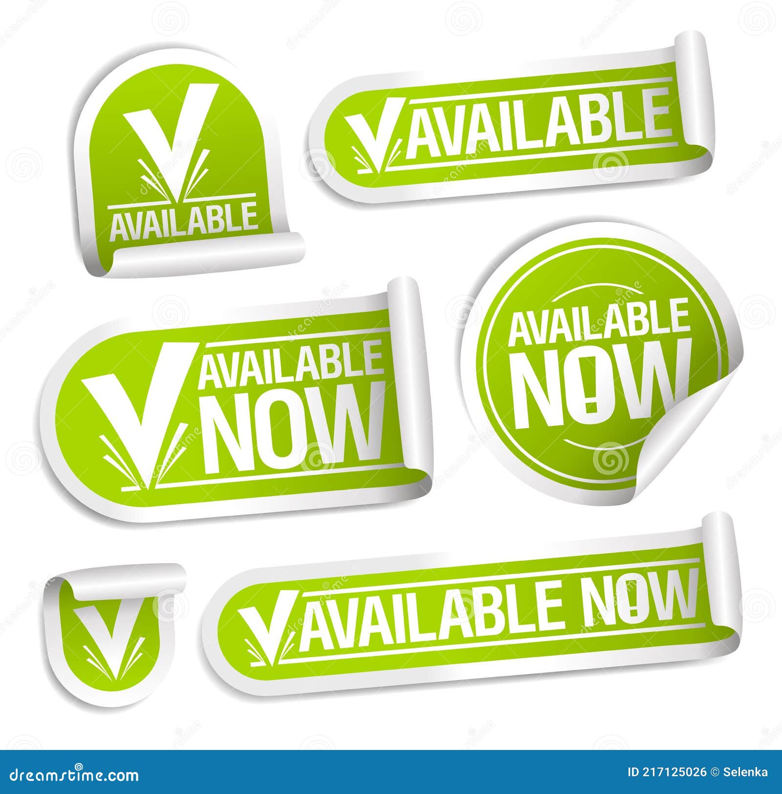 Available now stickers set stock illustration. Illustration of paper ...