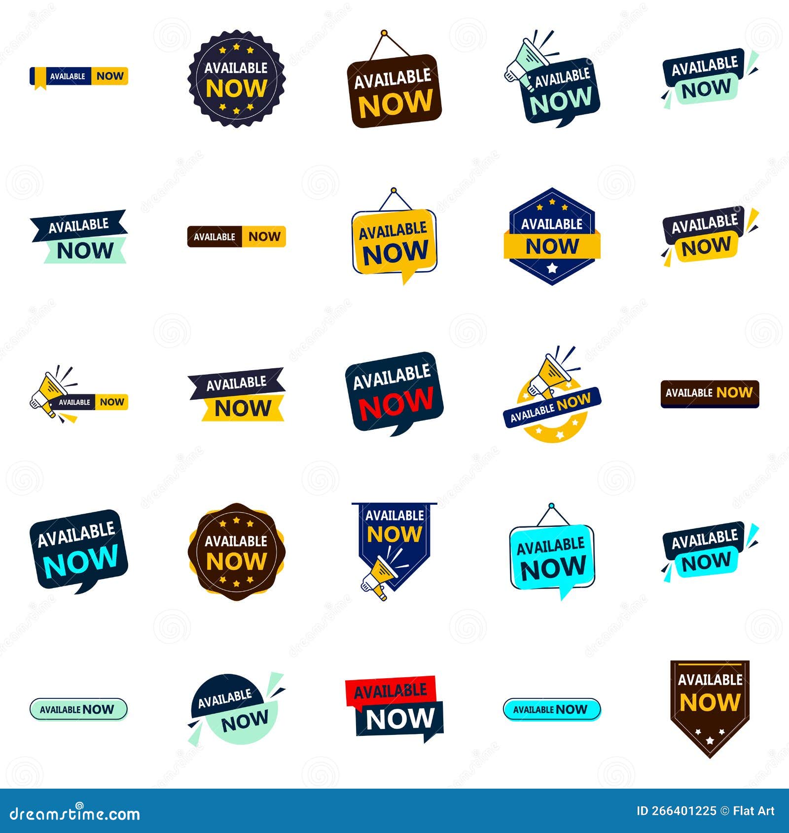 Available Now 25 Vector Banners for Dynamic and Distinctive Graphic ...