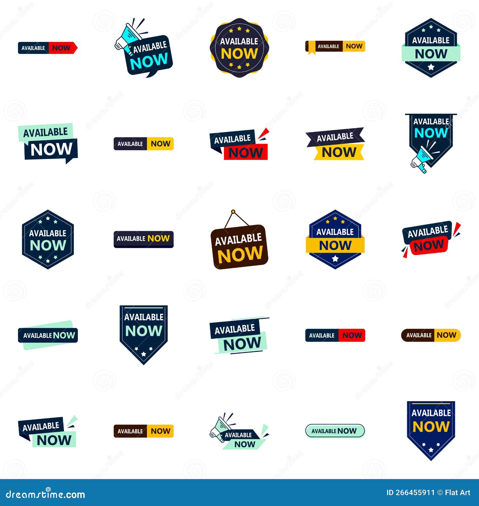 Available Now 25 Versatile Vector Banners for All Your Designs Stock ...