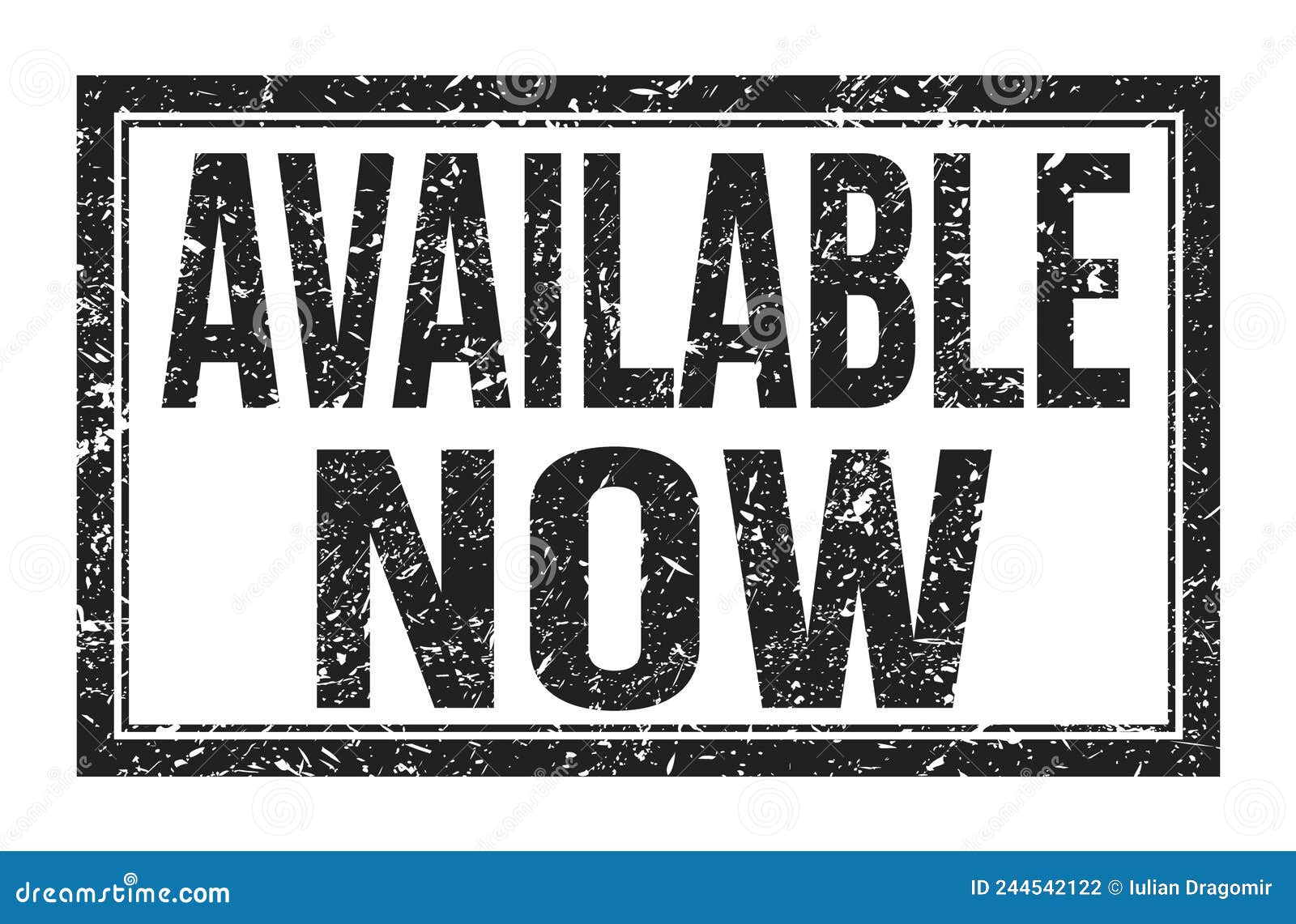 Available Now Red Words Buffered Cartoon Vector | CartoonDealer.com ...