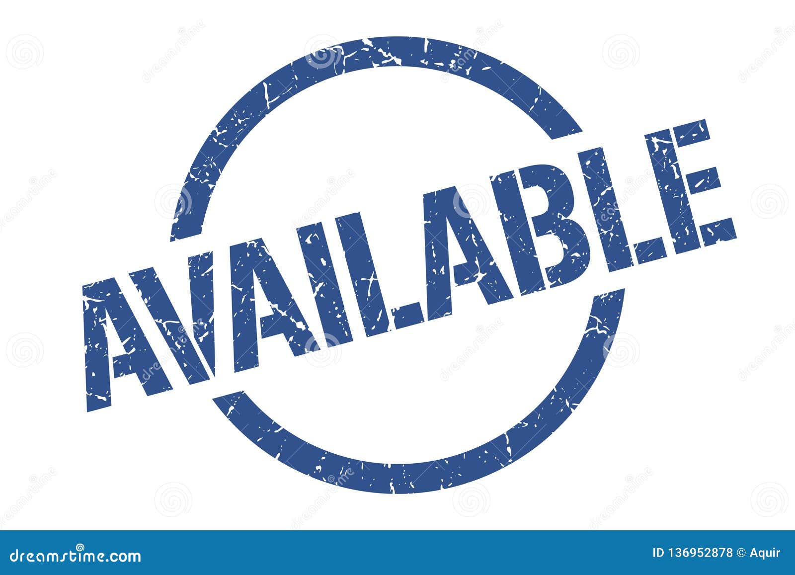 Available stamp stock vector. Illustration of stencil - 136952878