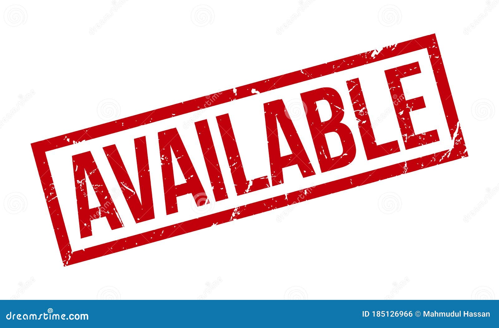 Available Rubber Stamp. Red Available Rubber Grunge Stamp Seal Vector ...