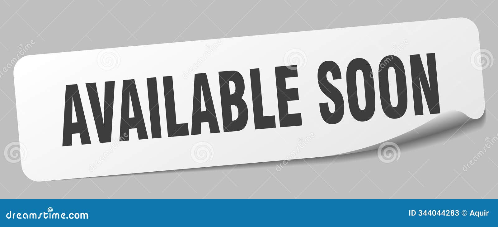 Available Soon Sticker. Available Soon Label Stock Vector ...