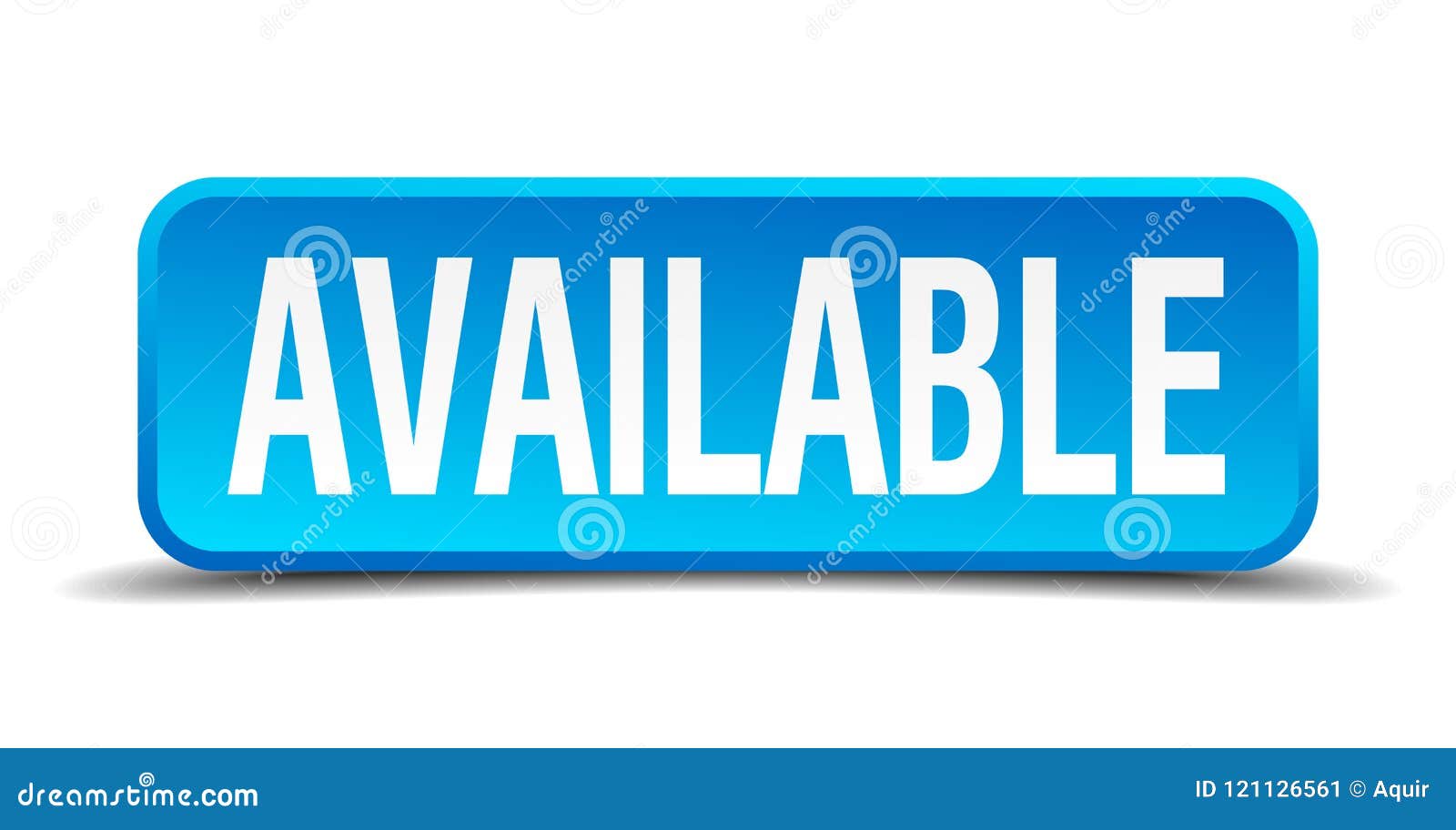 Available button stock vector. Illustration of button - 121126561
