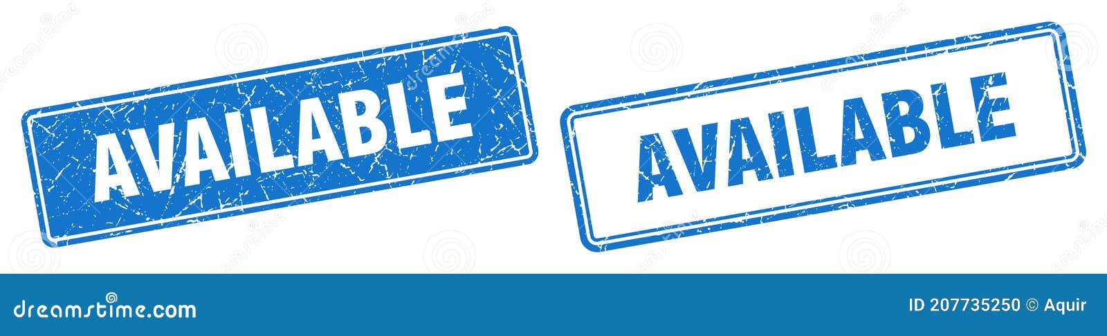 Available Stamp Set. Available Square Grunge Sign Stock Vector ...