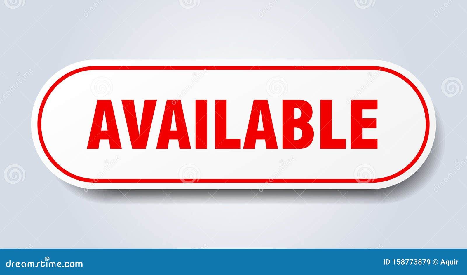 Available Now Sticker Cartoon Vector | CartoonDealer.com #25814271