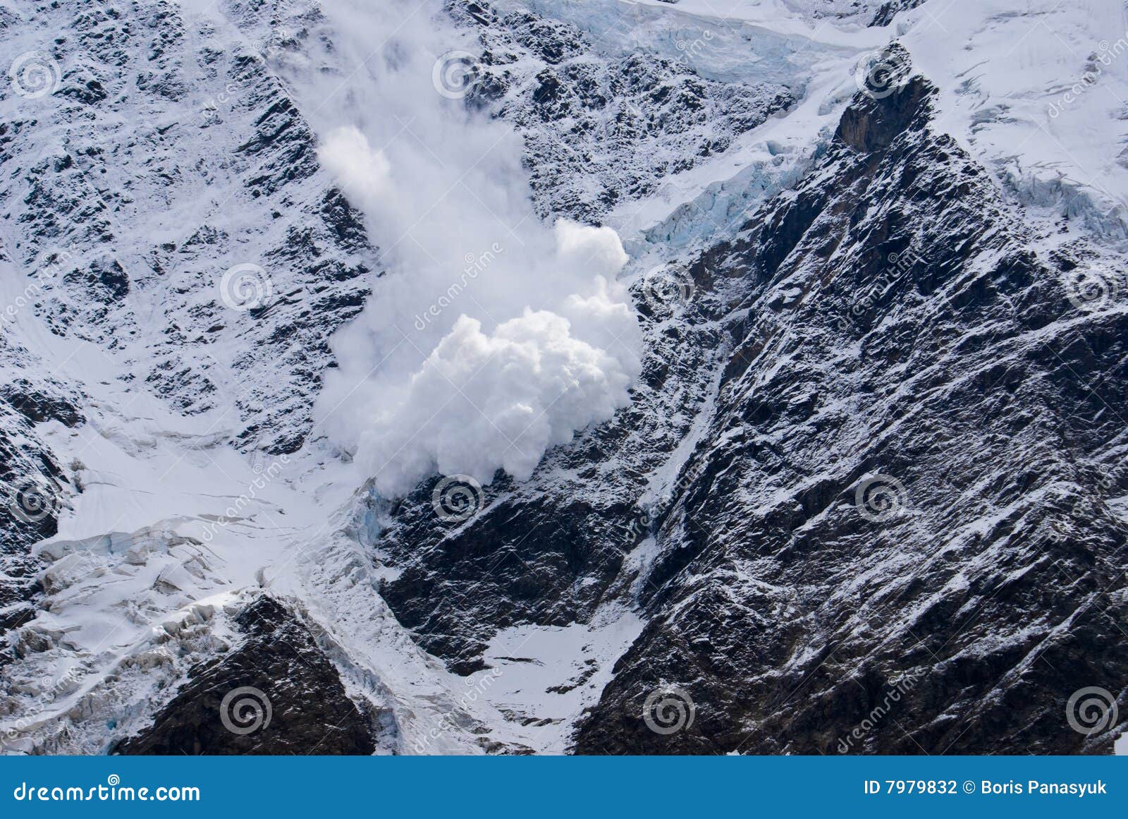 Avalanche stock photo. Image of flow, snow, avalanche - 7979832
