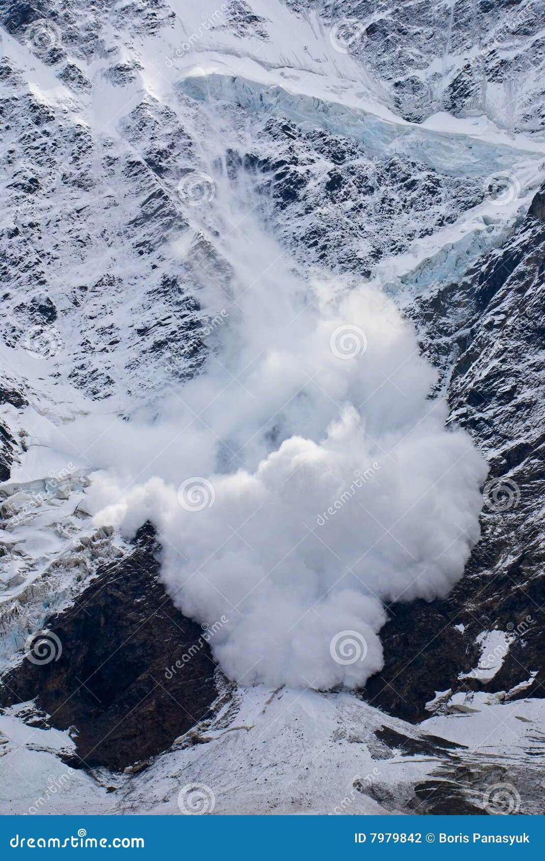 Avalanche stock photo. Image of snow, rocks, stones, avalanche - 7979842