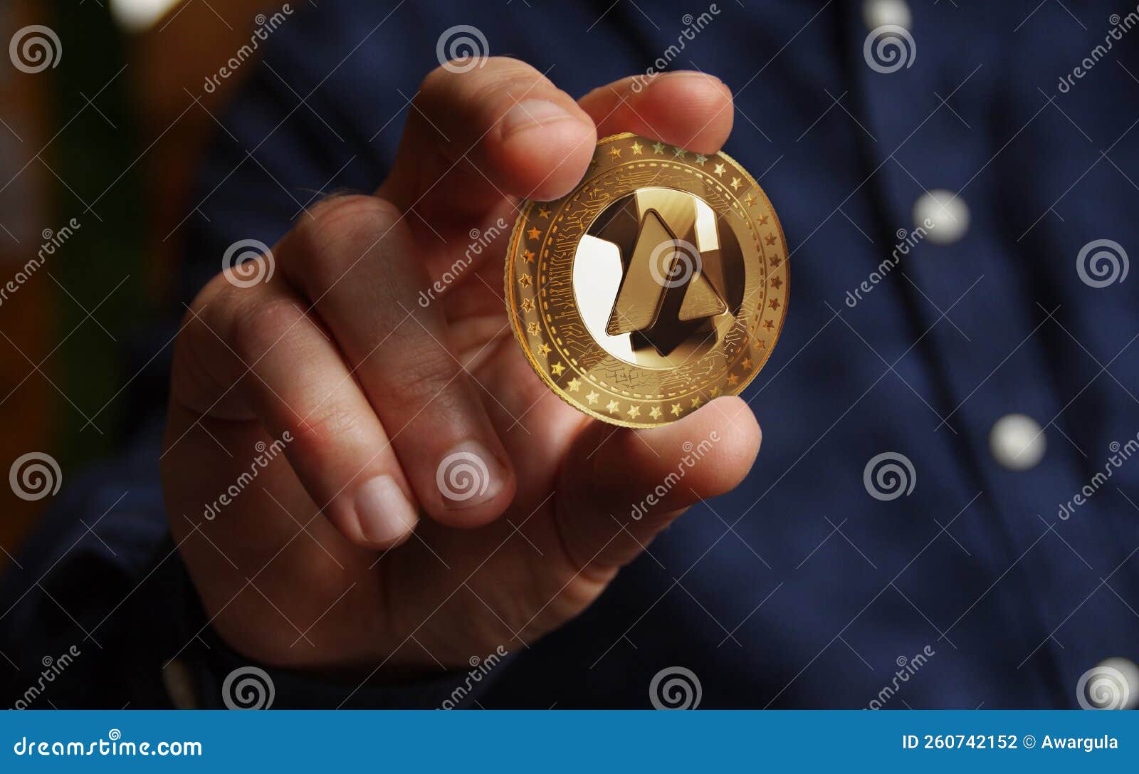 Avalanche Avax Cryptocurrency Golden Coin 3d Illustration Editorial ... Avalanche Avax Cryptocurrency Golden Coin 3d Illustration Editorial ...