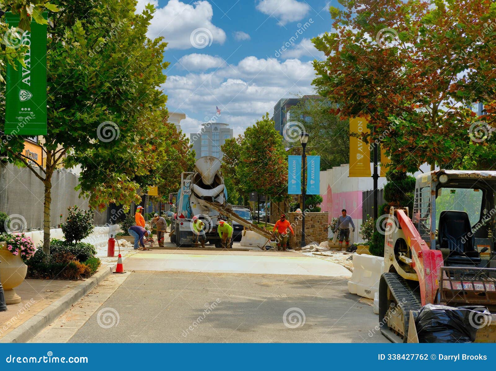 Avalon Mixed Use Development in Alpharetta Georgia Editorial ...