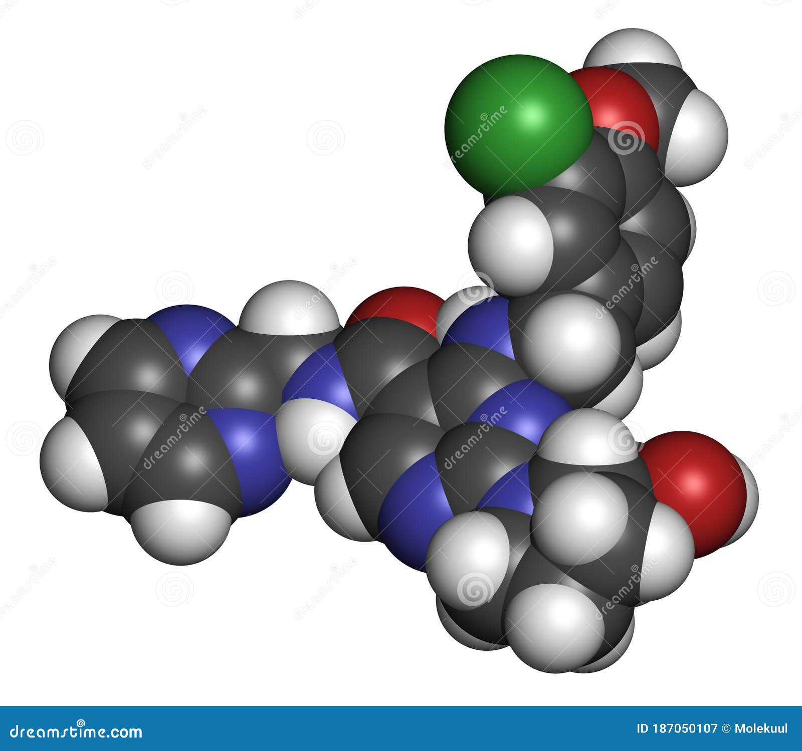 Avanafil Erectile Dysfunction Drug Molecule. PDE5 Inhibitor Used in ...