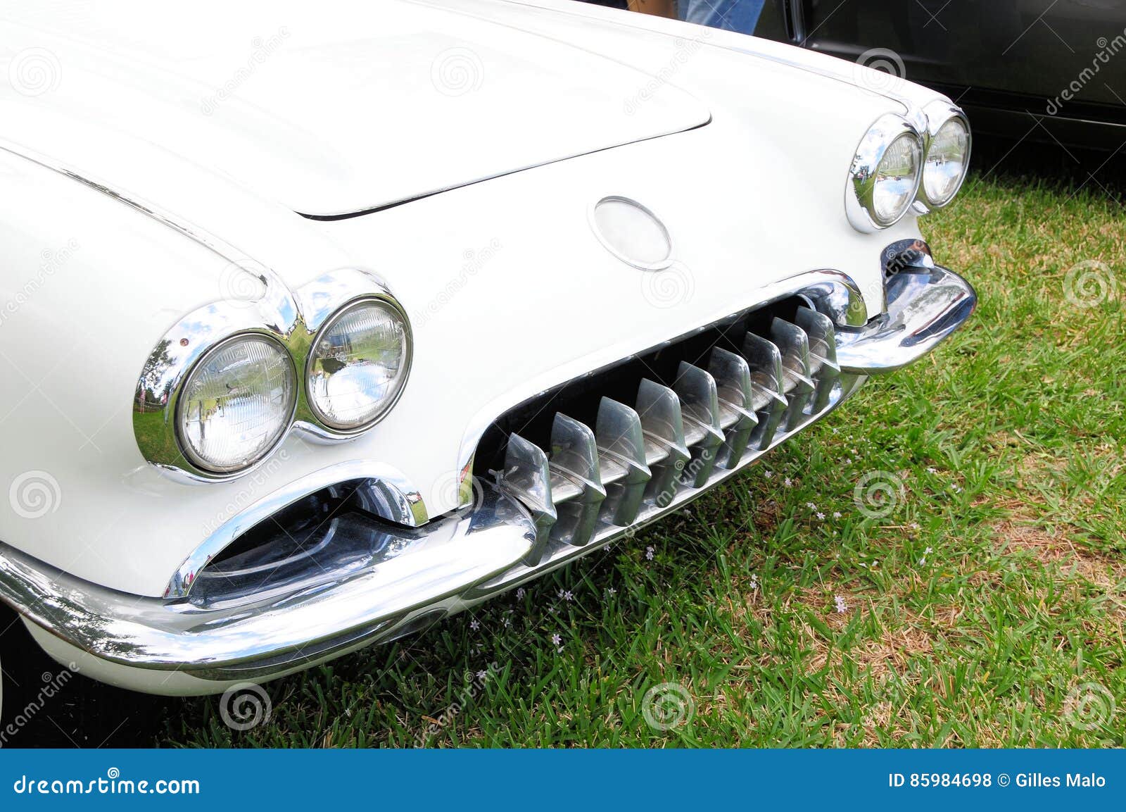 Avant de voiture de sport photo stock. Image of convertible - 85984698