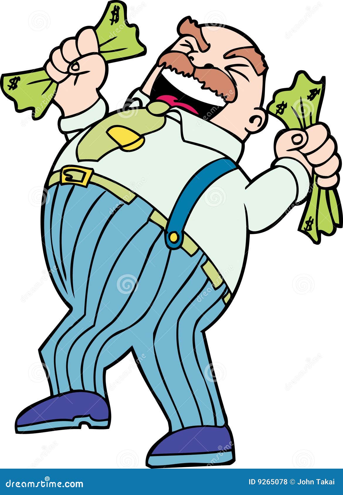 Avaricia ilustración del vector. Ilustración de acaparamiento - 9265078