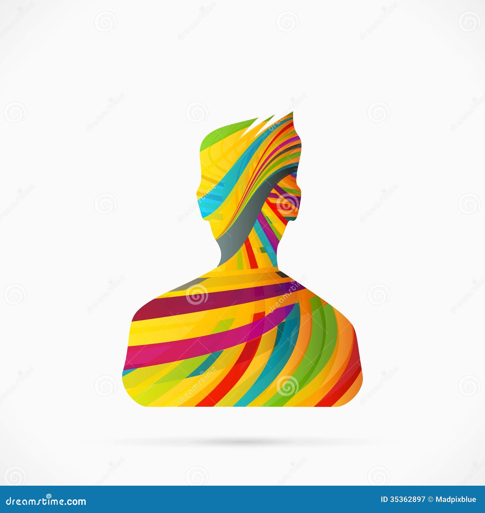 Avatar stock vector. Illustration of avatar, lace, notice - 35362897