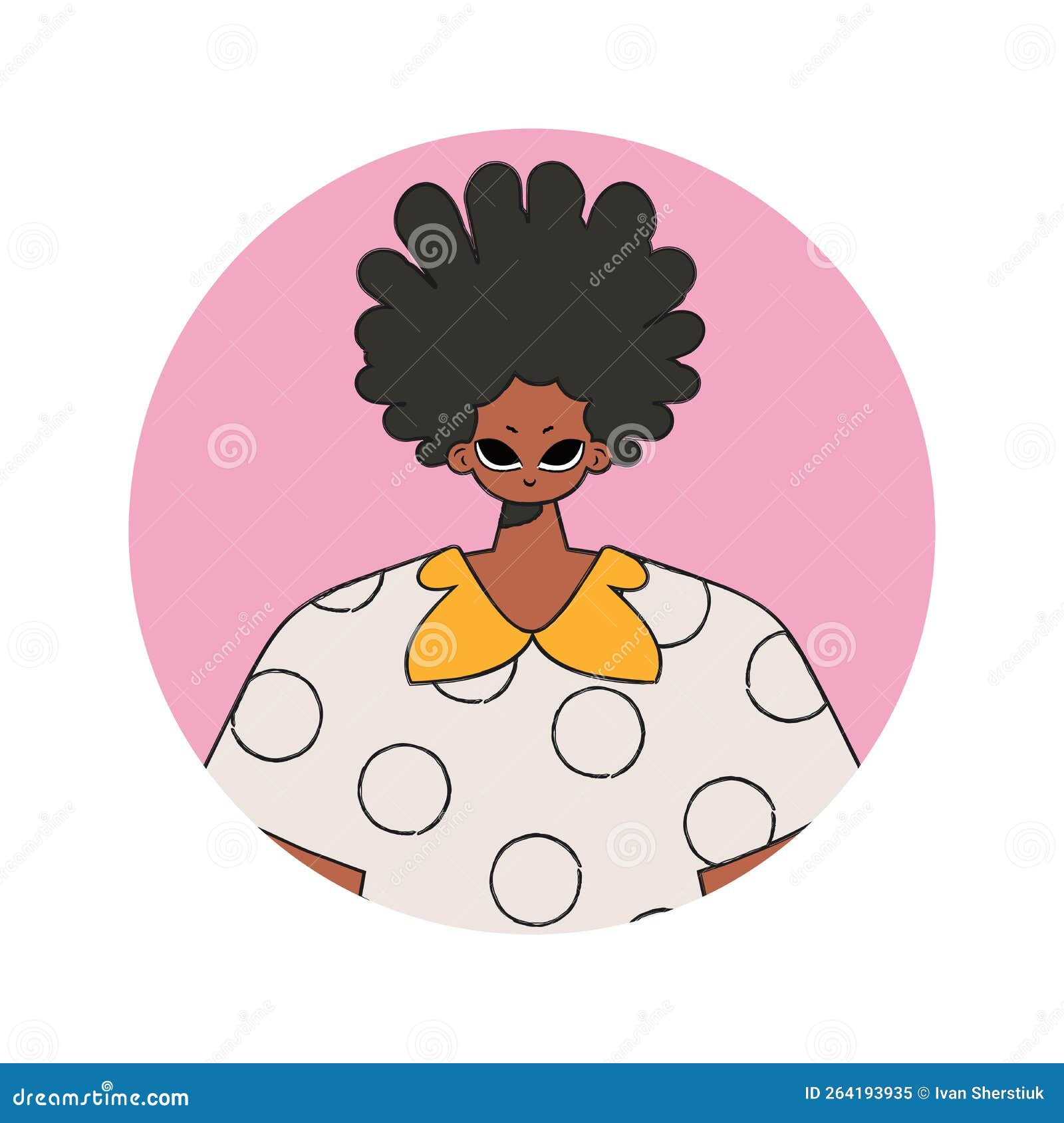 Avatar Boy in the Style of the 80s and 90s. Stock Vector - Illustration ...