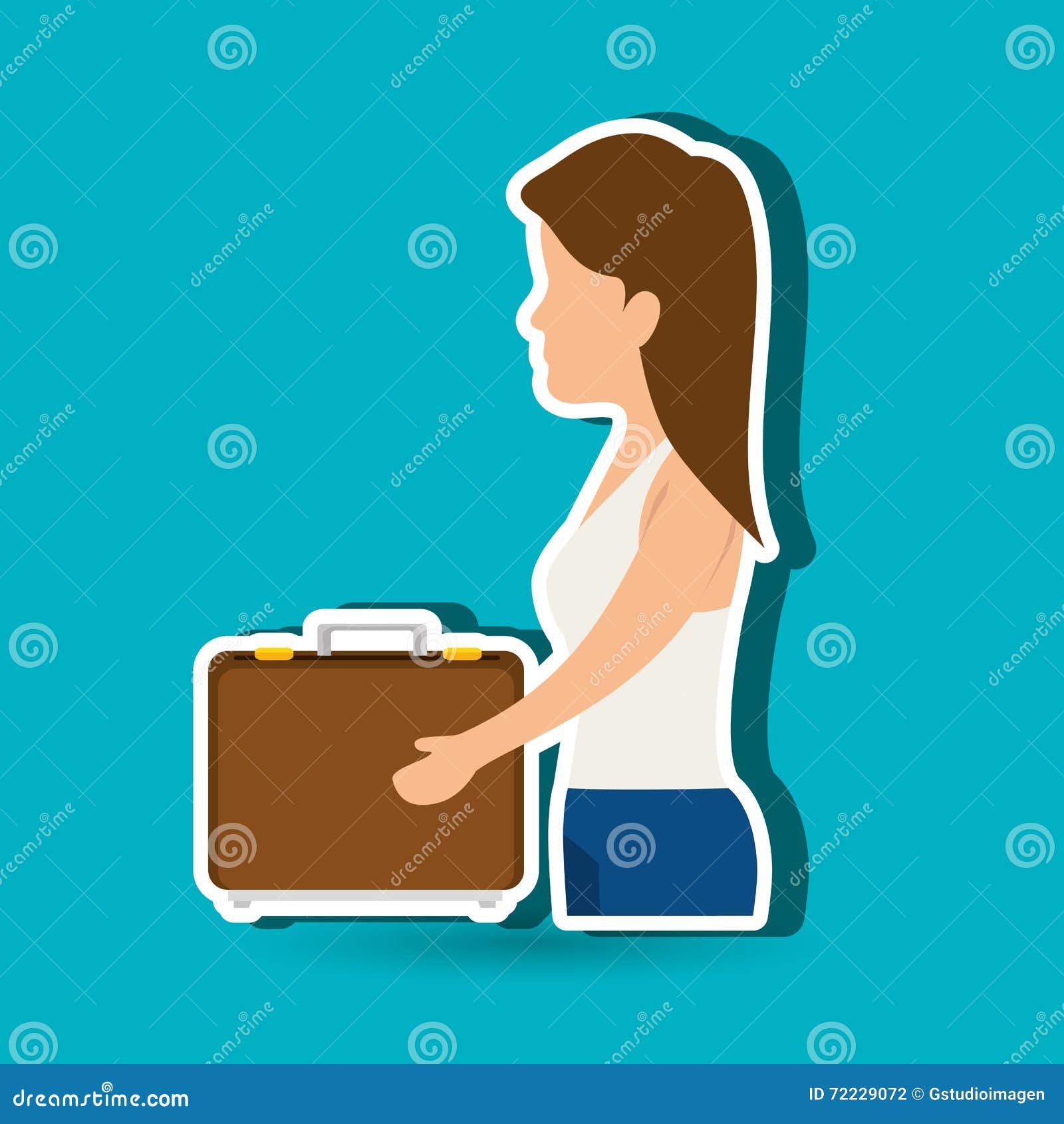 Avatar buyer design stock illustration. Illustration of cute - 72229072