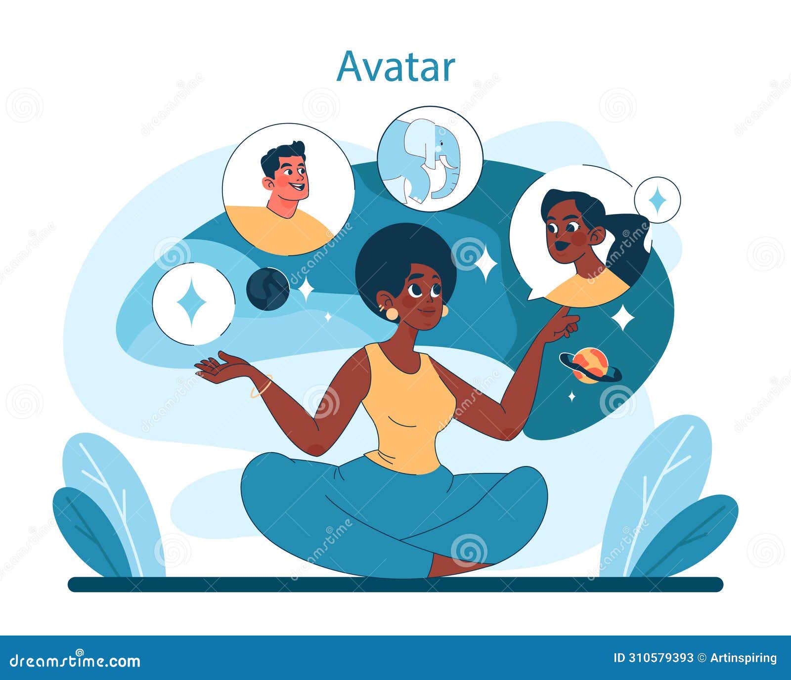 Avatar Creation in Virtual Tourism. a Content Creator Designs Diverse ...