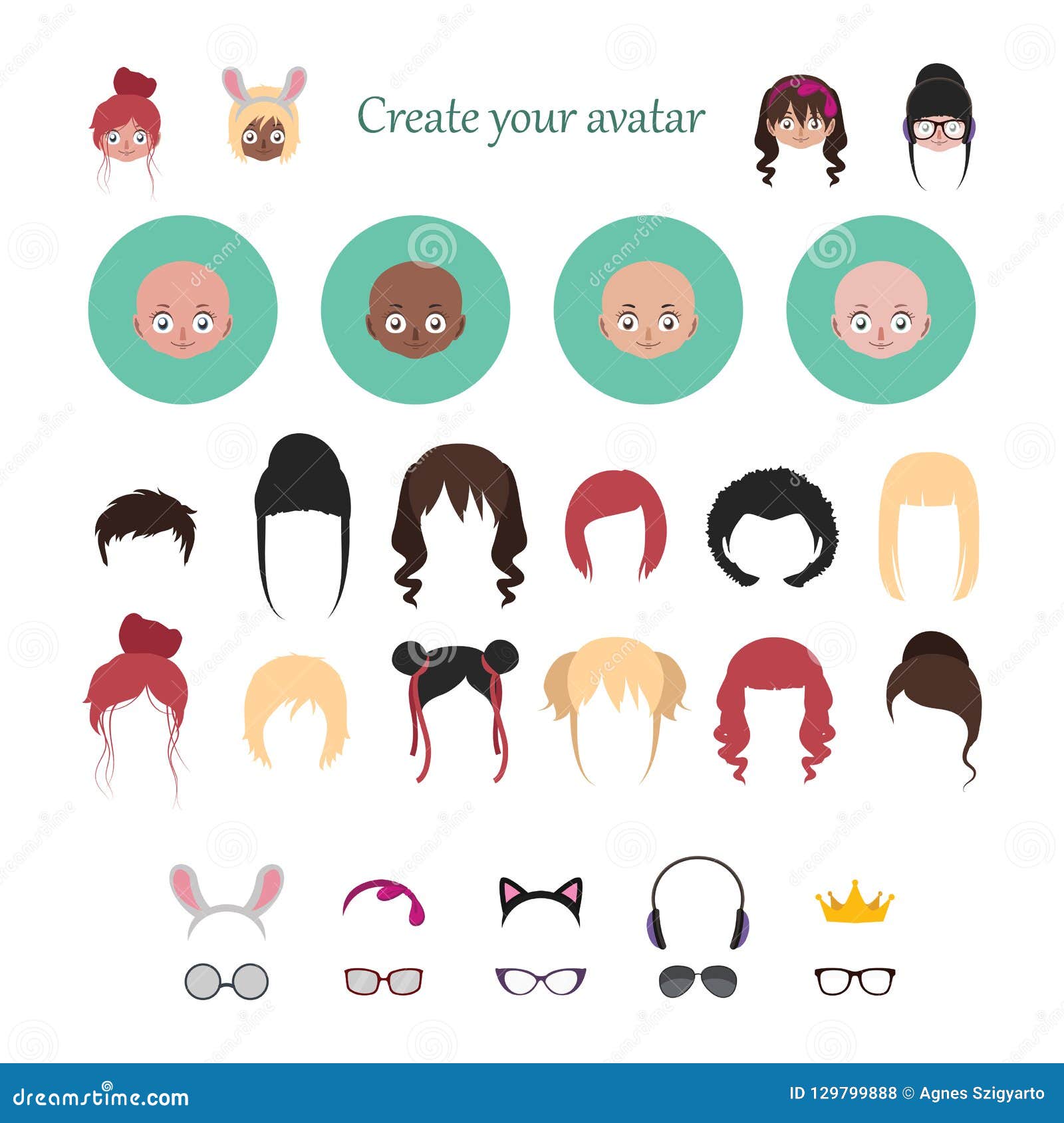 Female Avatars Create