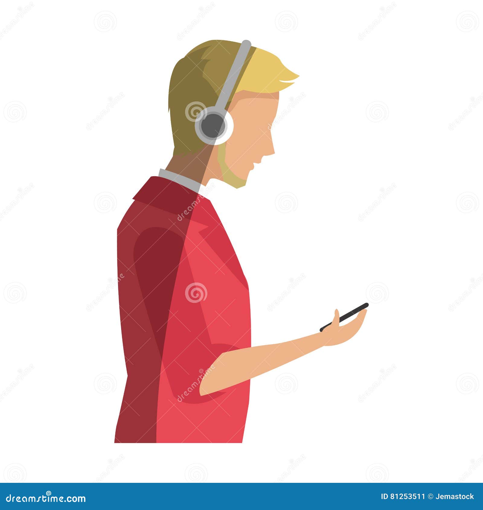 Avatar with device design stock vector. Illustration of electronic ...