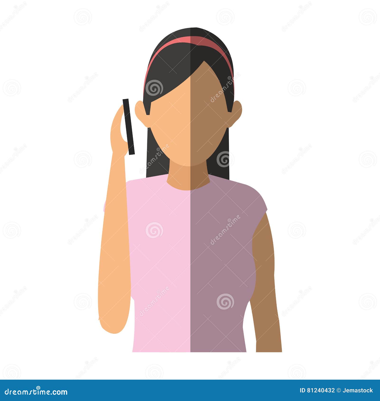 Avatar with device design stock vector. Illustration of digital - 81240432