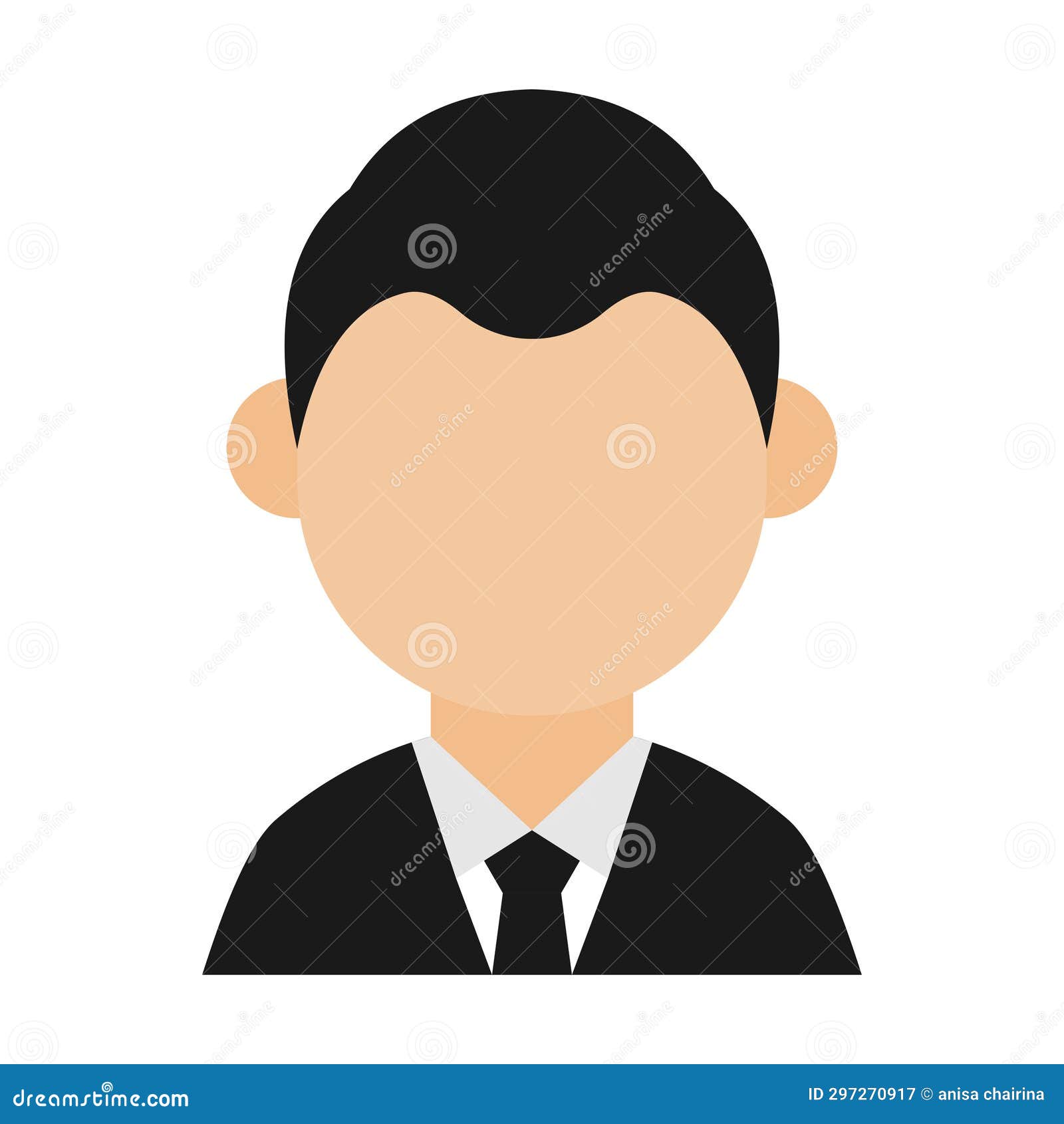 Avatar Element Vector Flat Design Stock Vector - Illustration of ...