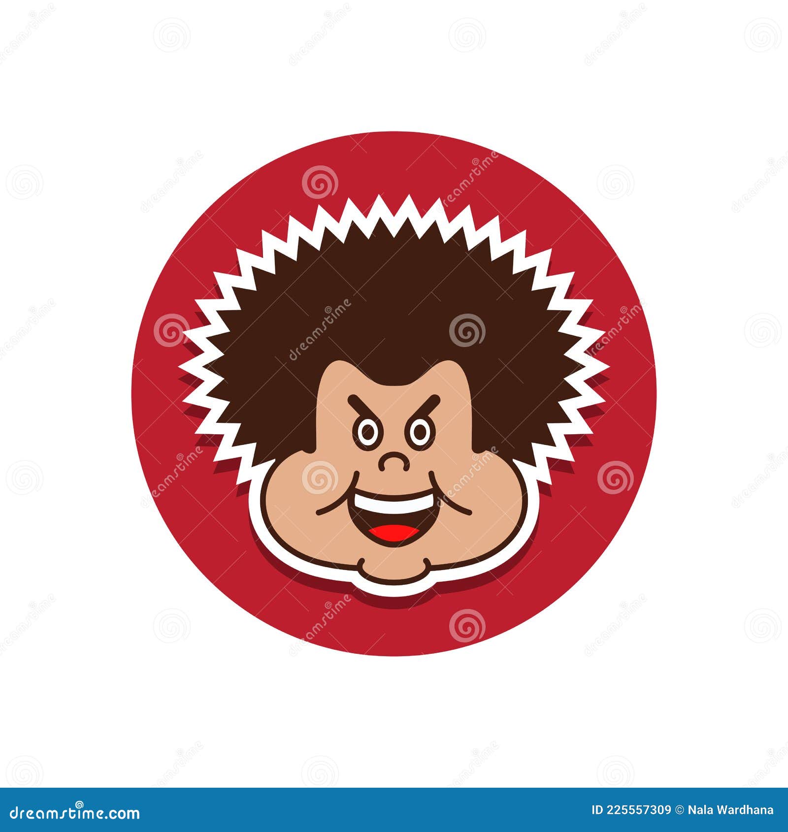 Avatar of Fat Man Vector Image Stock Vector - Illustration of animation ...