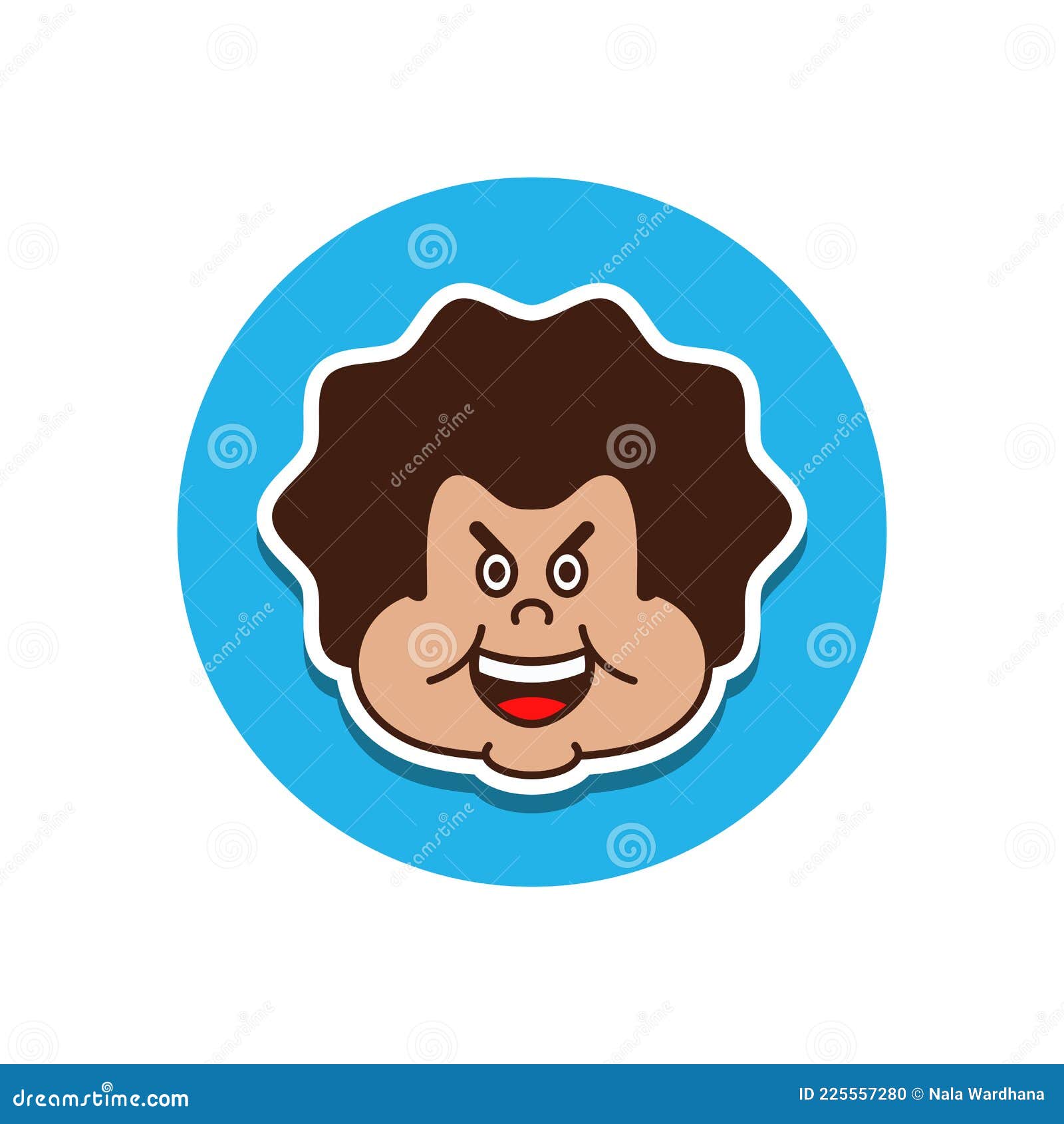 Avatar of Fat Man Vector Image Stock Vector - Illustration of body ...